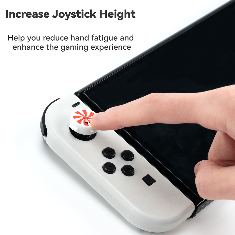 GeekShare Joy Con Thumb Grip Caps for Nintendo Switch/OLED/Lite 4PCS ...