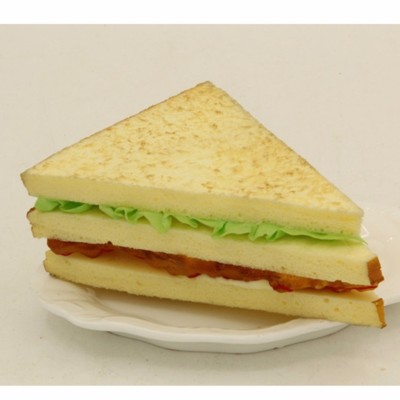 Artificial Fake Realistic Vegetable Sandwich Food Bread Imitation ...