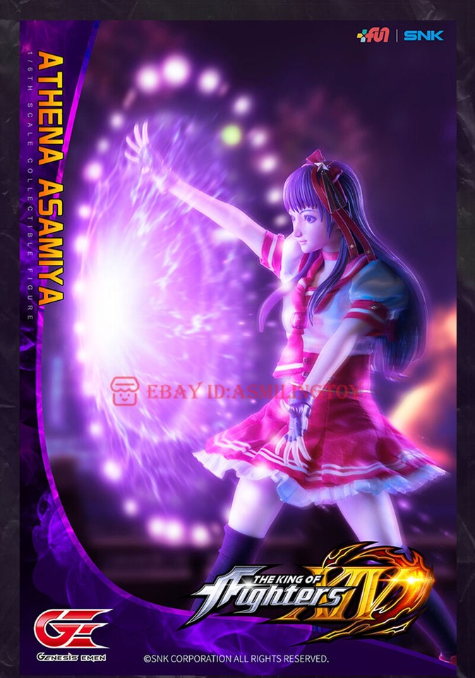 1/6 Genesis Emen King of Fighters KOF-AT01 Athena Female Action Figure ...