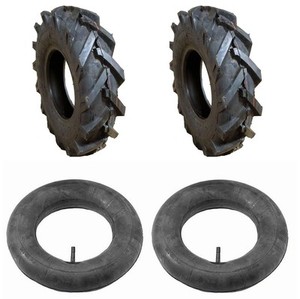Troy-Bilt/MTD Tiller Tires 4.80/4.00-8 Set of 2 (Part # 1234-1) with ...