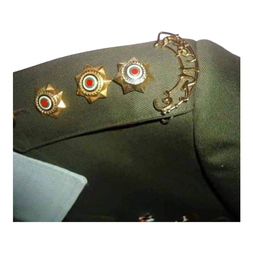 Gold Star Rank Badge Metal Pin Jordanian Army Officer Insignia JAF ...