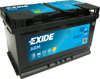 Car Battery EK820 Exide 000915105CD 3D0915105H 5GM915105AB 7P0915105A ...