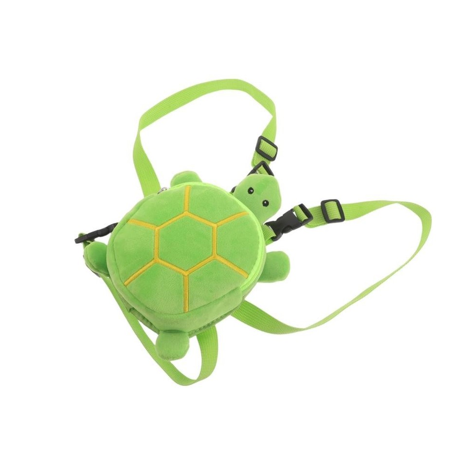 Dog Backpack Harness For Leash - Self Carrier Bag - Plush Turtle Shape ...