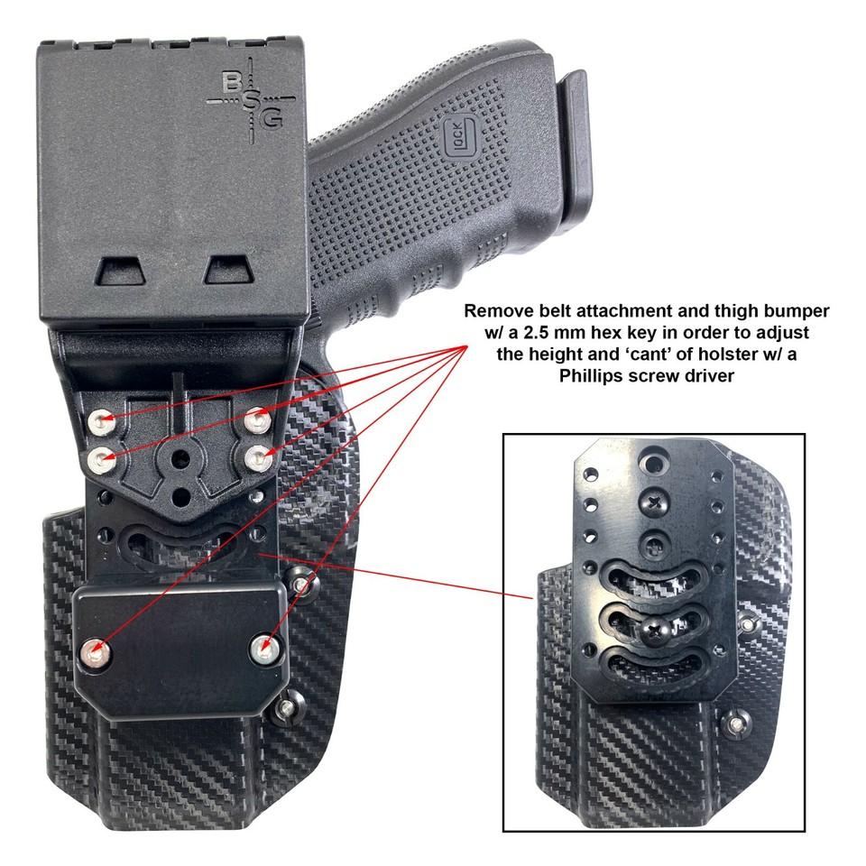 3-Gun, IPSC, USPSA Competition Rig - Belt, Holsters, Magazine Pouches 6 ...