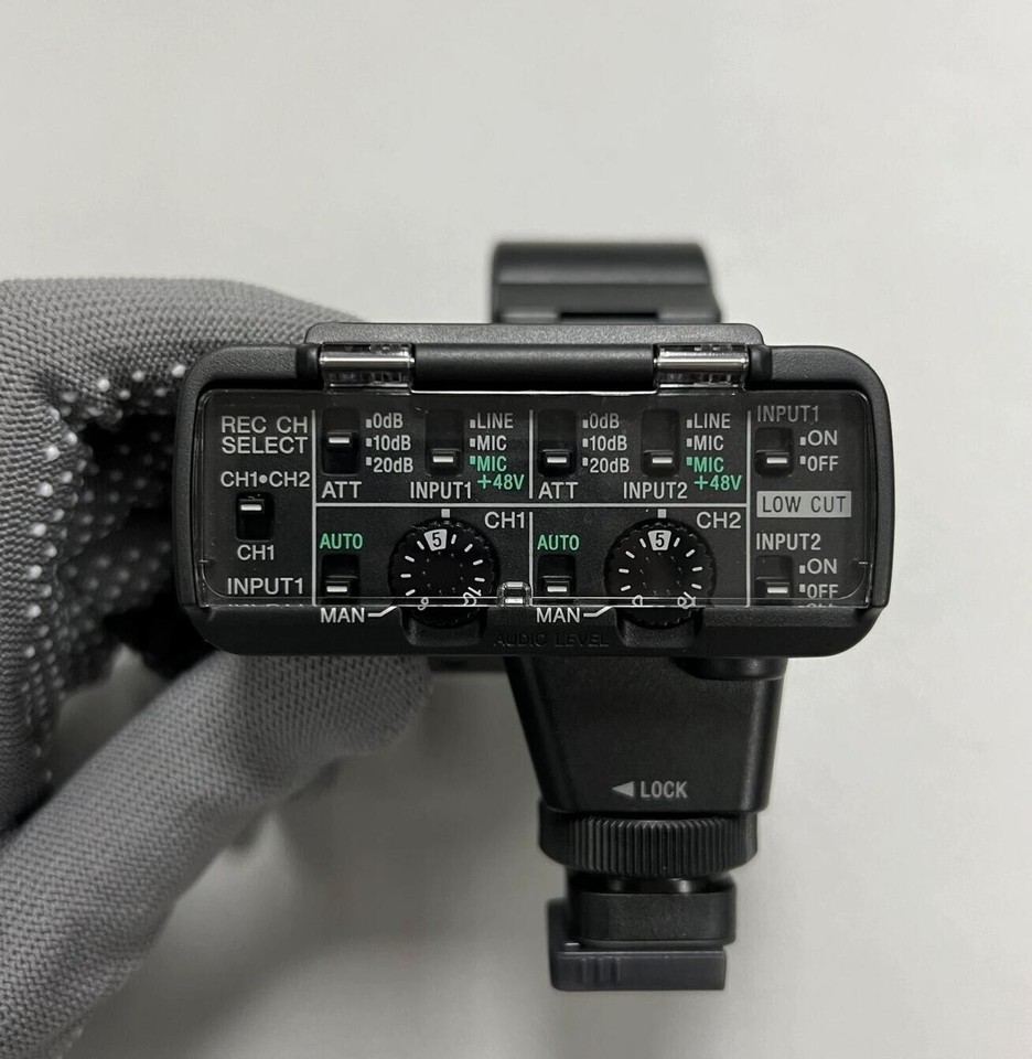 XLR-K2M XLR Adapter + ECM-XM1 MIC Microphone For Sony ILCE-6500 ILCE ...