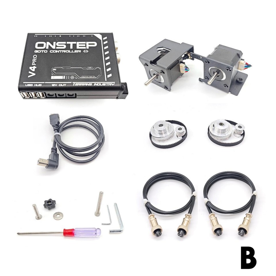 V4 EXOS2 Onstep EXOS2 Equatorial Mount V4 GOTO Upgrade Set Biaxial ...