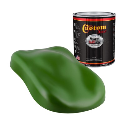Hot Rod Flatz Deere Green Urethane Automotive Flat Car Paint, Quart ...