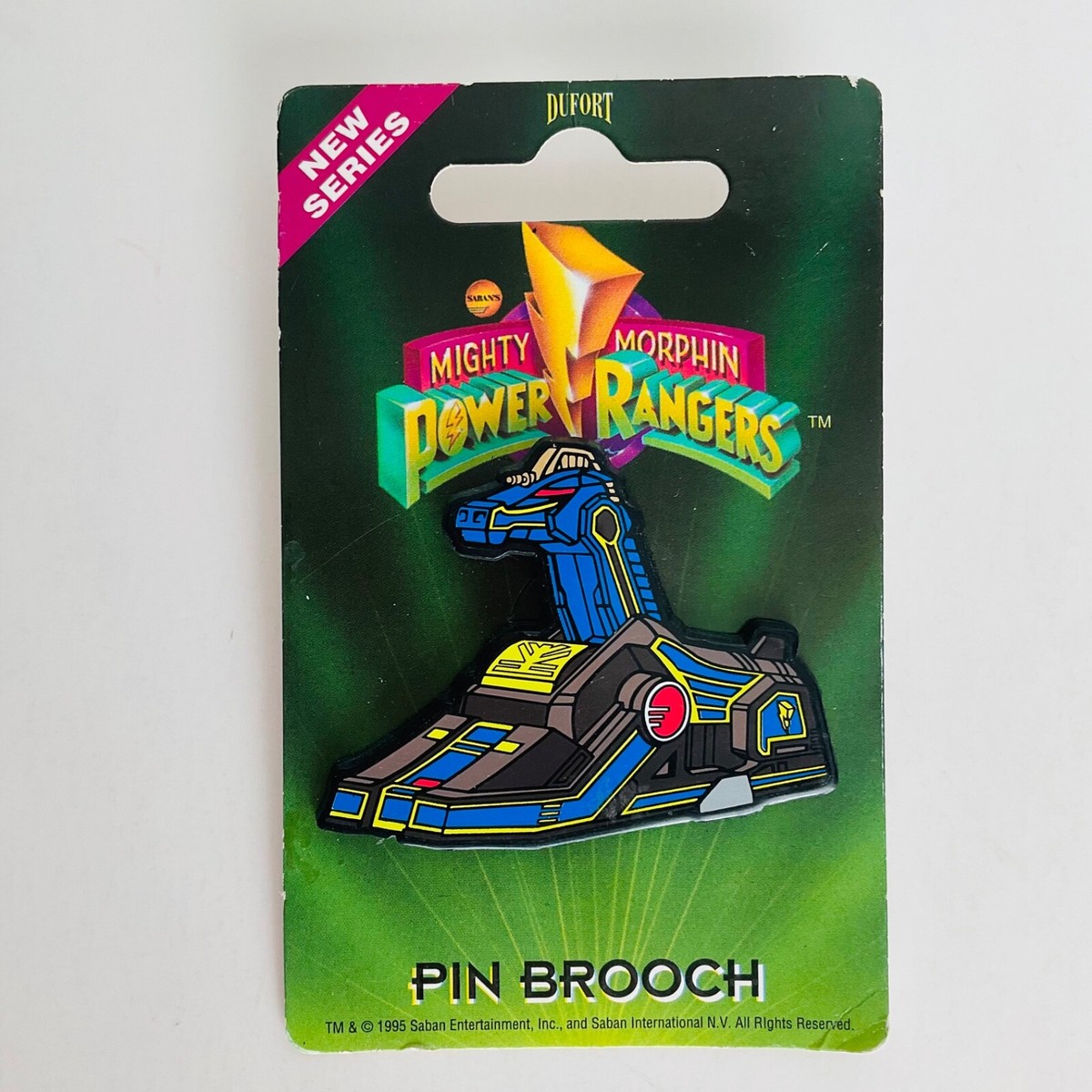 Mighty Morphin Triceratops Pin