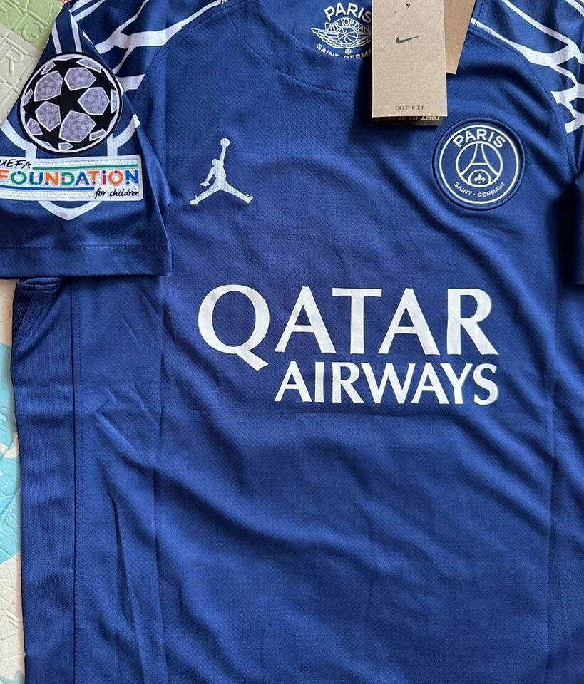 New 2025 Paris Saint Germain Jersey Third Kit #10 Ousmane Dembele Size ...