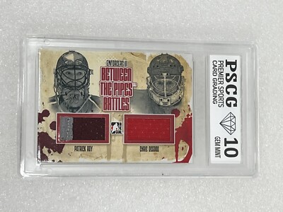 2013-14 ITG Enforcers II Between the Pipes Battles RED 10 Patrick Roy v ...