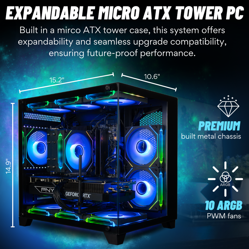 Panorama - Ryzen 7 9800X3D, 32GB RAM, 1TB SSD, RTX 5080, W11P Gaming PC | eBay