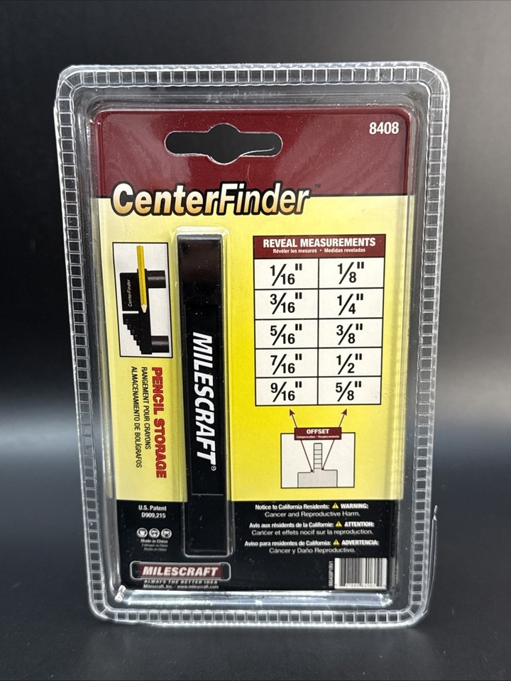 Milescraft 8408 Center Finder - Center Scriber and Offset Measuring ...