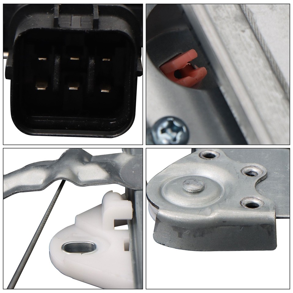 748-476 For Honda Civic 2006 07-11 L4 Front LH Power Window Regulator w ...