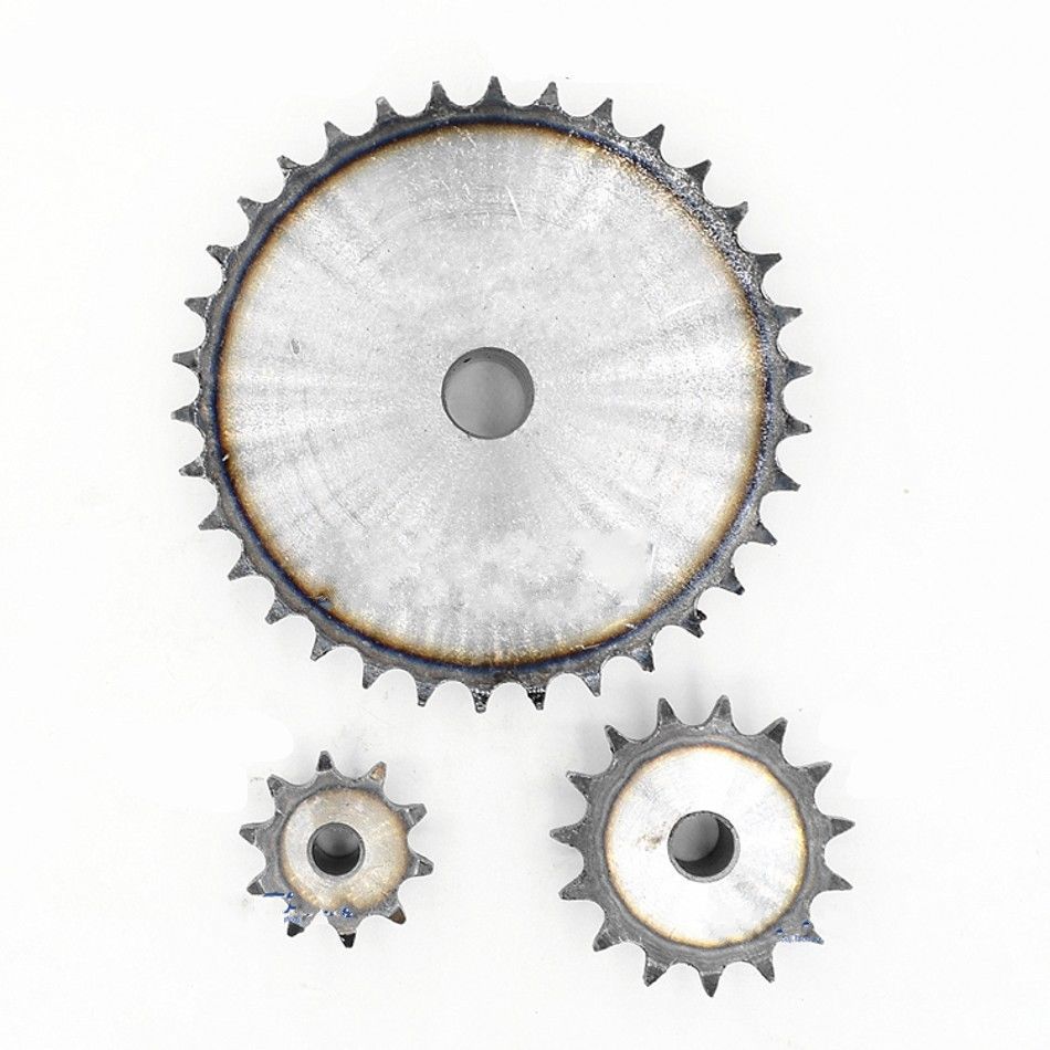 #25 Roller Chain Drive Sprocket 9T-80T Pitch 1/4" 6.35mm For #25 04C ...