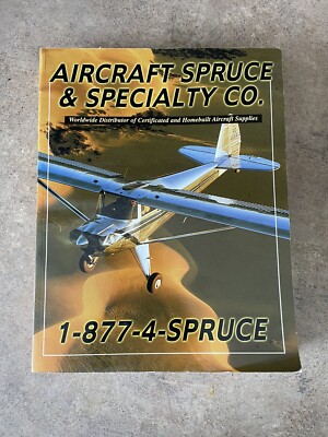 2001-2002 Catalog AIRCRAFT SPRUCE & SPECIALTY CO Distributor certified ...