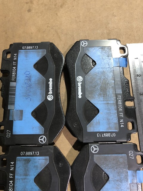 Mercedes-Benz C-class 205 Front Brake Pads A0004209503 for sale online ...