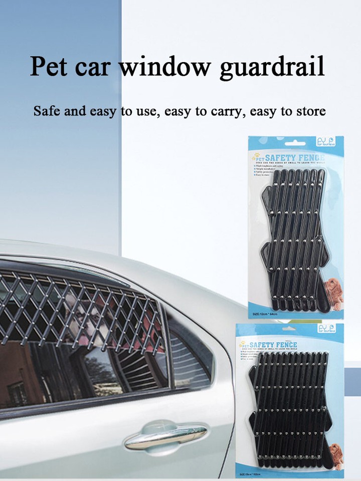 Pet Dog Car Window Vent Grill Ventilator Mesh Safe Guard Protection ...