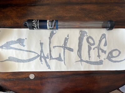 SALT LIFE Sticker Decal LARGE SIZE 24" Authentic Black UV Resistant ...