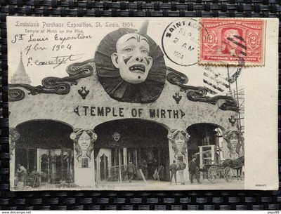 Etats-Unis - Lousiana Purchase Exposition, St Saint Louis, 1904. Temple ...