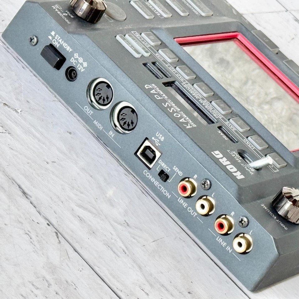 KORG KAOSS PAD KP3 Dynamic Effects Sampler Working Touchpad Controller ...