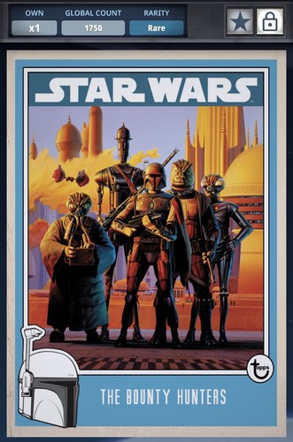 Star Wars Digital Card Trader, Bounty Hunters , Topps Prime | eBay