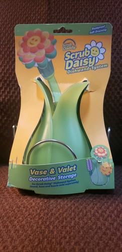 Scrub Daddy VASE & VALET Decorative Storage For Scrub Daisy Dishwand ...