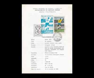 Pelé Brazil Soccer 1969 Edson Arantes - 1000 Gol - Edital - Stamp Issue ...