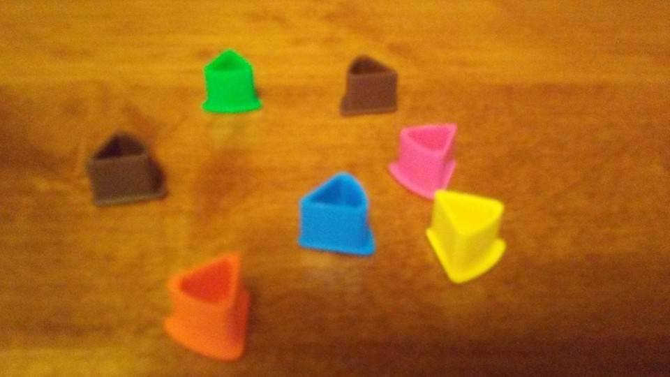 Trivial Pursuit 20th Anniversary Edition Board Game replacement 7 Pie ...