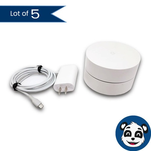 Lot of 5 GOOGLE AC-1304, WiFi Solution Single WiFi Point Router, With ...