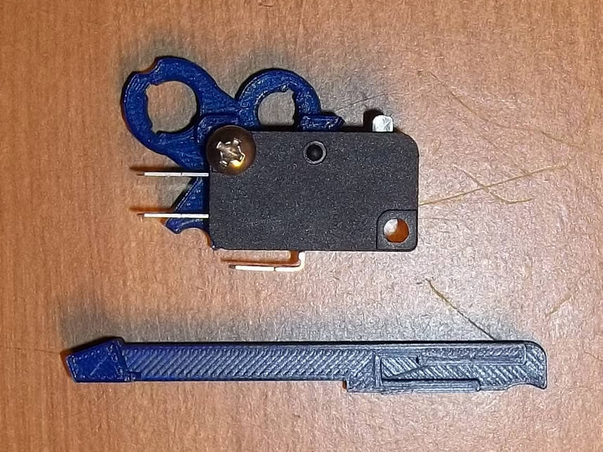 Sega Konami Justifier Light Gun Microswitch Kit Bracket 16-bit Arcade ...