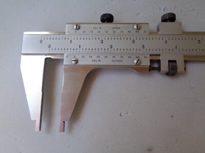STARRETT 24" CALIPER NO. 123-24 HARDENED AND STABALIZED MASTER BAR USA ...