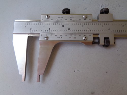 STARRETT 24" CALIPER NO. 123-24 HARDENED AND STABALIZED MASTER BAR USA ...