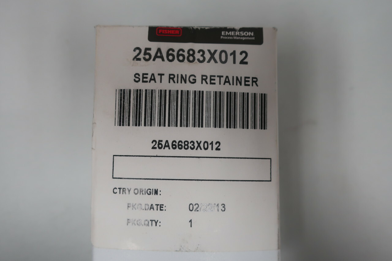 Fisher 25A6683X012 Valve Seat Ring Retainer D545422 for sale online | eBay