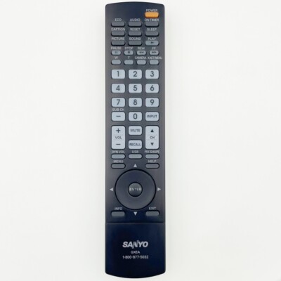 Original SANYO GXEA TV Remote Control For DP32242 DP40142 DP55441 ...