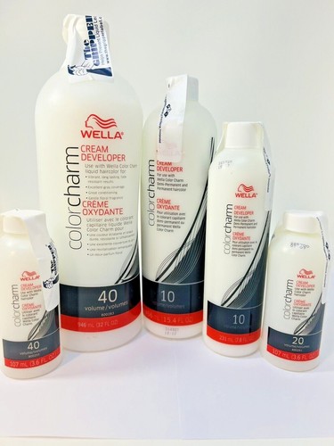 Wella Color Charm Creme Cream Developer 10, 20, OR 40 Volume Choose | eBay