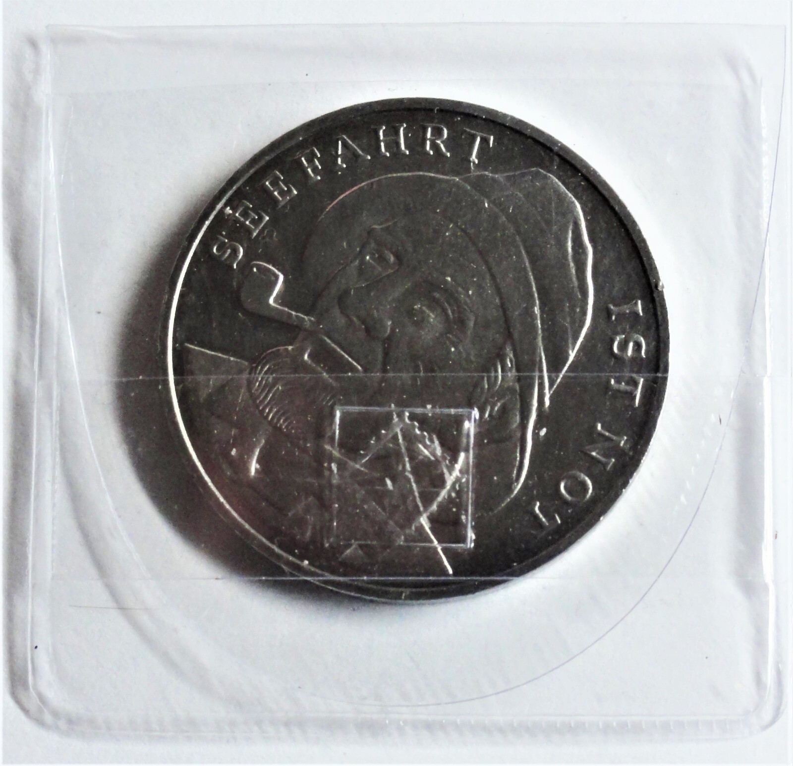 'Seefahrt ist Not' Medaille 1976 - SEGELSCHULSCHIFF GORCH FOCK - st/unc ...