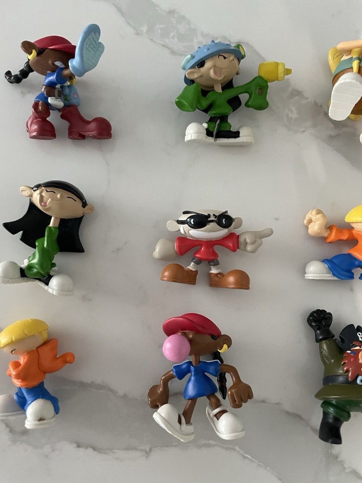 Vintage Rare Codename Kids Next Door KND Micros Action Figures Cartoon ...