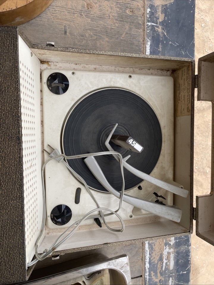 Vintage 4-speed Record Player | eBay