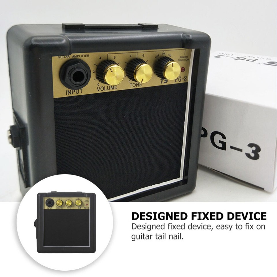 Guitar Amp Compact Speaker Mini Bass Amplifier Megaphone Stereo ...