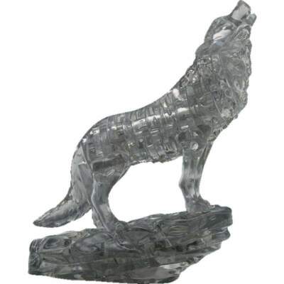 Crystal Puzzle - Black Wolf Crystal (37pc) | eBay