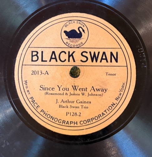 Black Swan P-128 J. Arthur Gaines WHO KNOWS 1922 78rpm E-/E | eBay