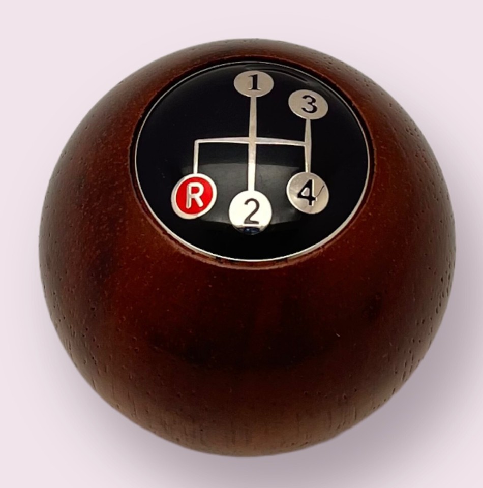 Wood Shift Knob for VW Beetle, Karmann Ghia, Type 3, Thing, Bay Window ...