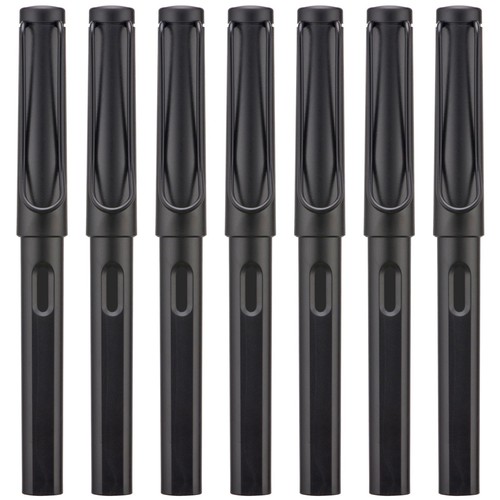 erofa Matte Black Parallel Calligraphy Fountain Pen Set with Duckbill ...