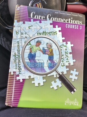 Core Connections Course Book 3 High School Math | eBay