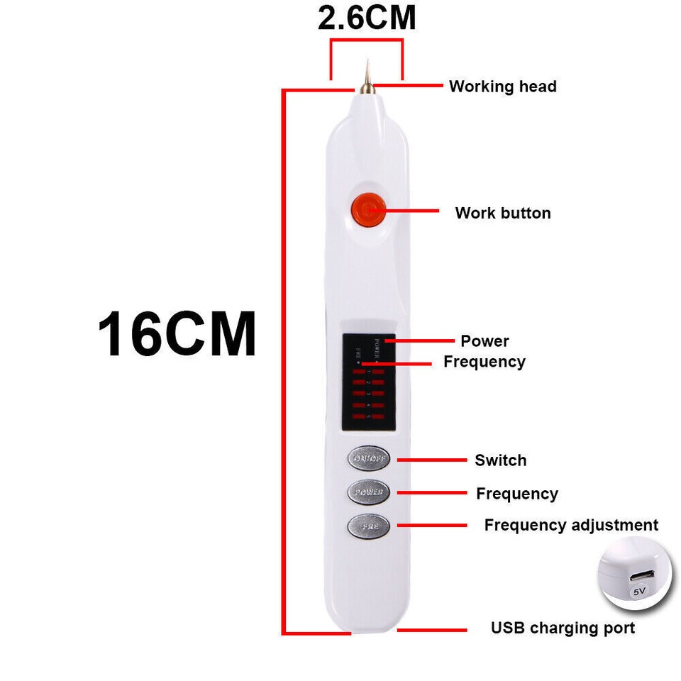 Beauty Monster Plasma Pen Fibroblast Eye Skin Lifting Freckle Mole Scar ...