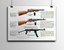 Soviet Russian Military Weapon Poster PPD-40 PPSh-41 PPS-43 Submachine ...