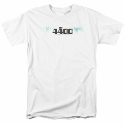 The 4400 Logo T Shirt Mens Licensed Classic TV Shows Merchandise White ...
