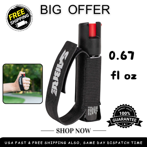 SABRE RED Pepper Gel Spray for Runners – Gel is Safer – Maximum .Police ...