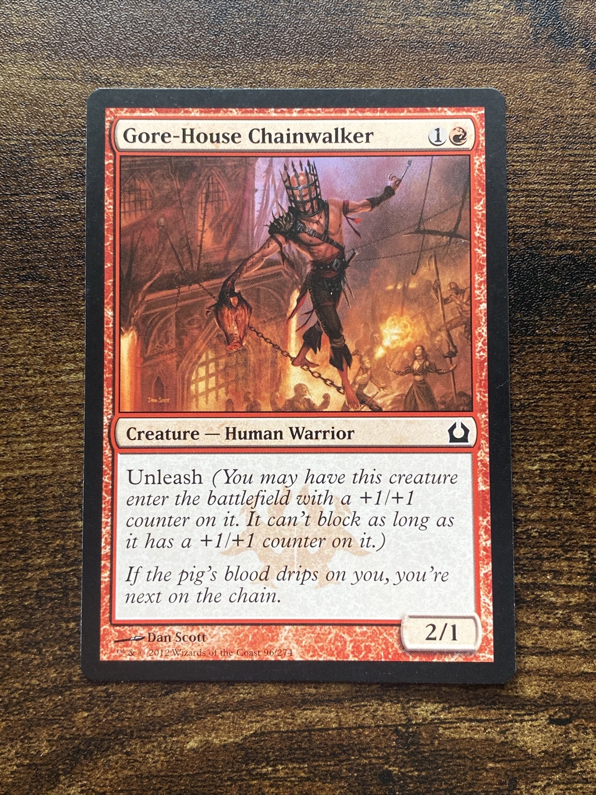Gore-House Chainwalker Return to Ravnica 96/274 MTG Magic The Gathering ...