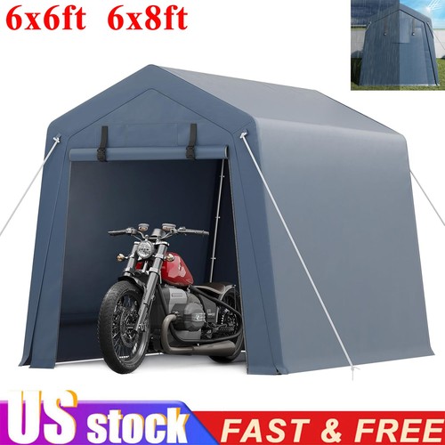 Outdoor Storage Carport Tent Portable Motorcycle Garage Shelter Shed ...